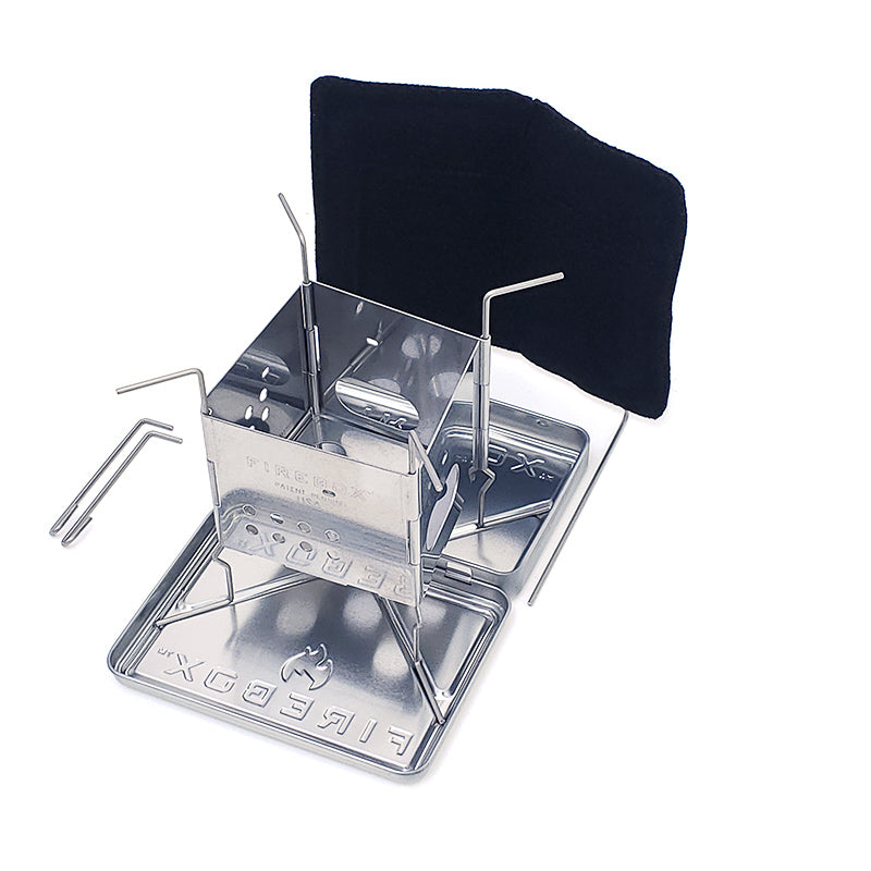 Firebox 3" G2 Firebox NANO + Titanium X-Case Kit | Ultralight Stove ...