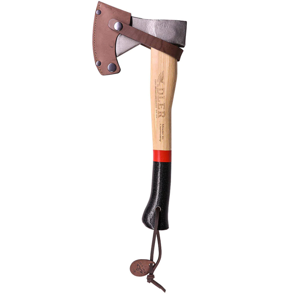 Adler Rheinland Hatchet | Hickory Handle & Leather Sheath – Canadian ...