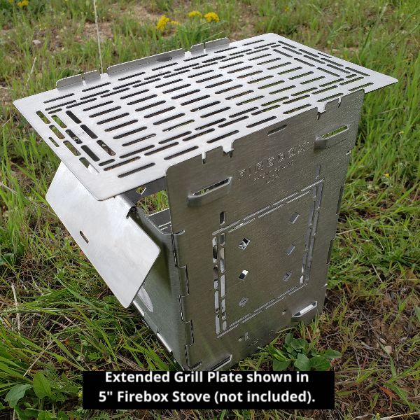 Firebox Extended Grill Plate — Canadian Preparedness