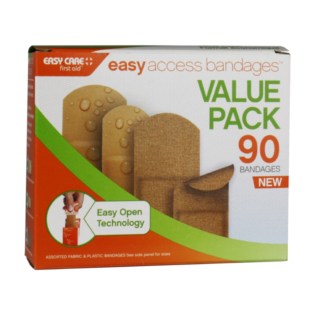Bandages® Value Pack, 90 Count | Easy Access – Canadian Preparedness