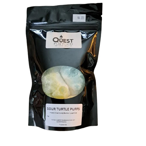 Quest for Food "Sour Turtle Puffs" — Canadian Preparedness