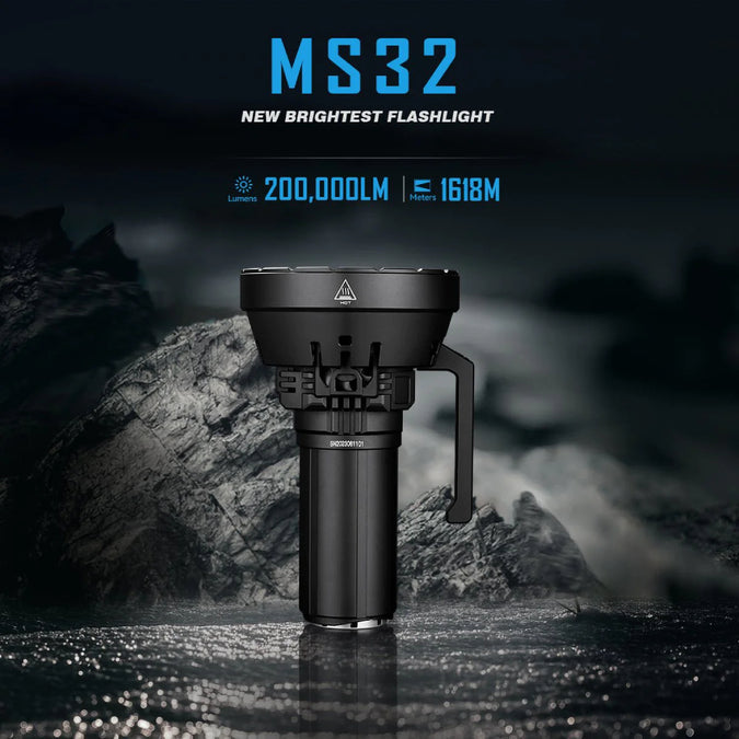 Imalent MS32 Flashlight | 200,000 Lumens – Canadian Preparedness