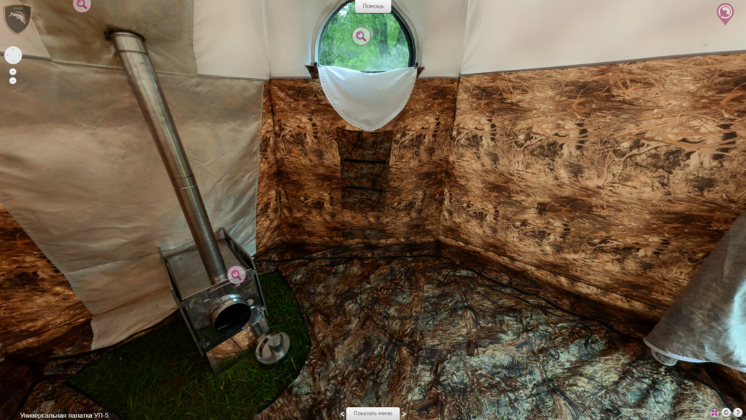 Russian Bear "UP-5" Woodstove Tent with DOOR | 3-8 person — Canadian ...