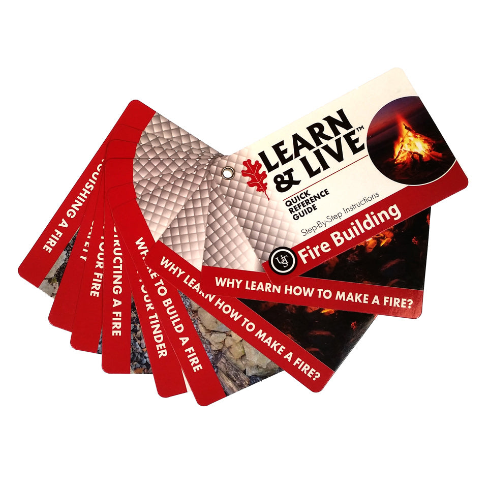 UST Learn & Live™ Cards- Fire Building — Canadian Preparedness