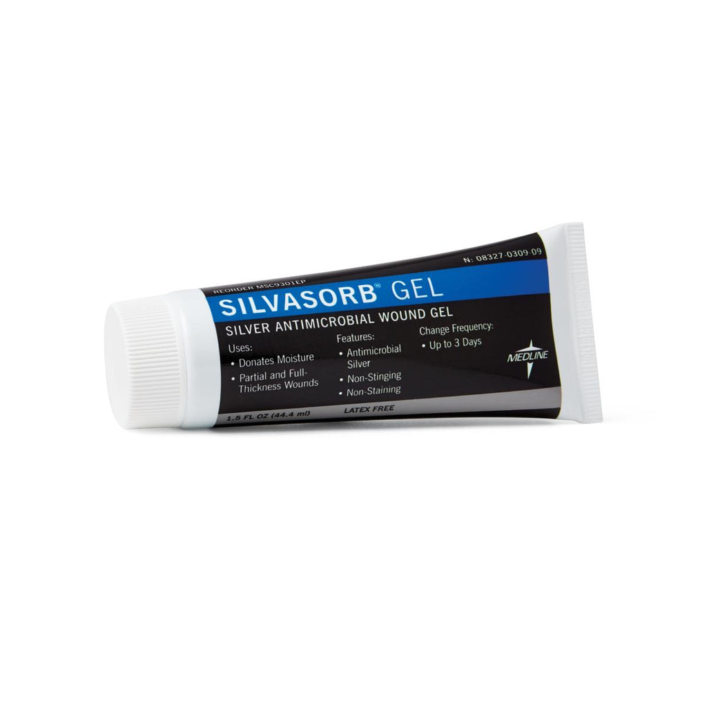 Medline Silvasorb - Hydrogel Silver Antimicrobial Wound Gel — Canadian ...