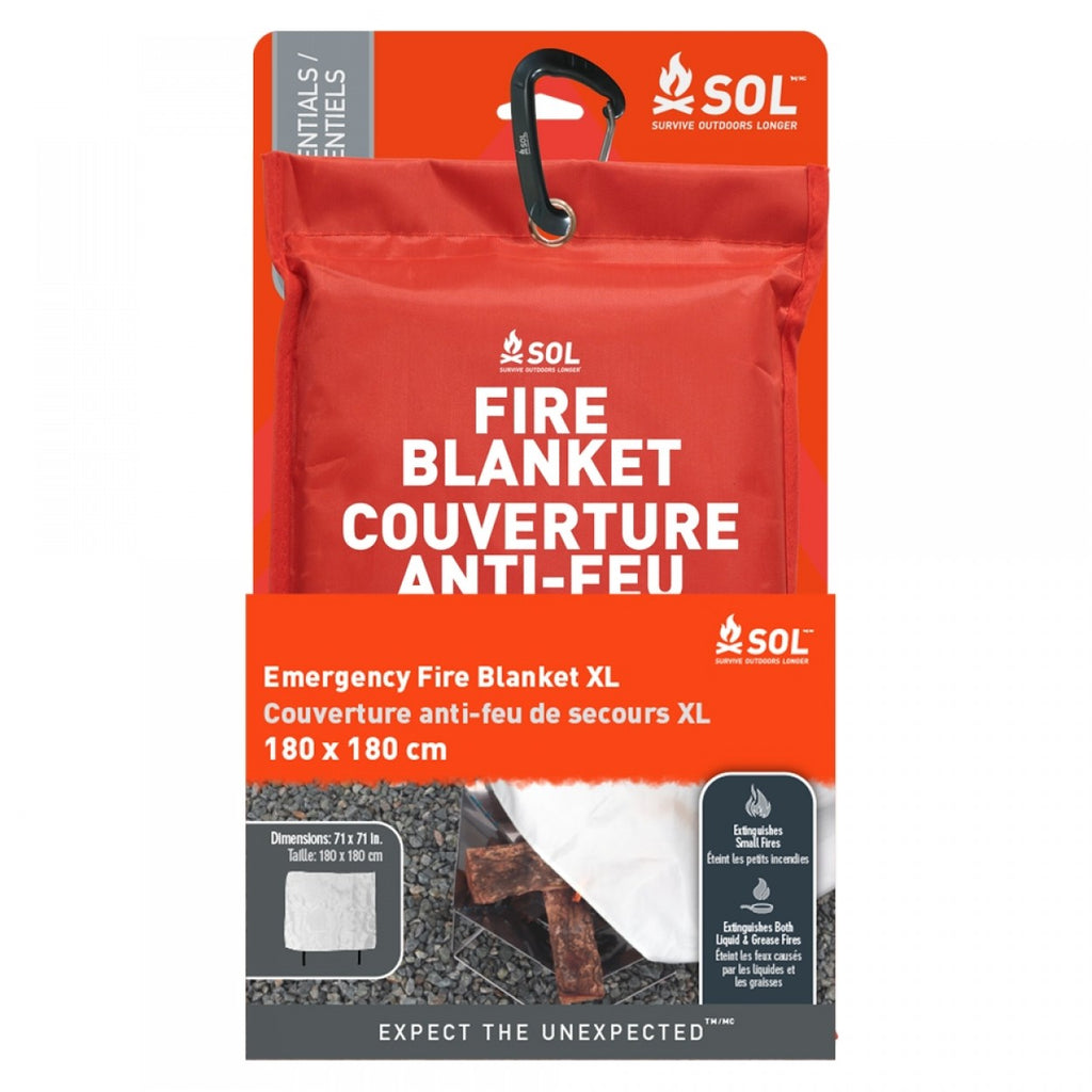 SOL Emergency Fire Blanket — Canadian Preparedness