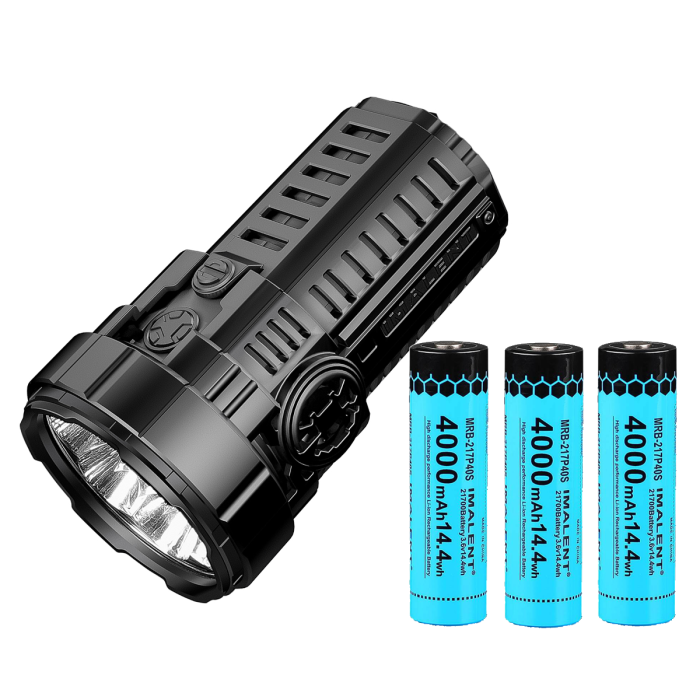 IMALENT MS08 34,000 Lumen Rechargeable Flashlight | High-Power LED ...