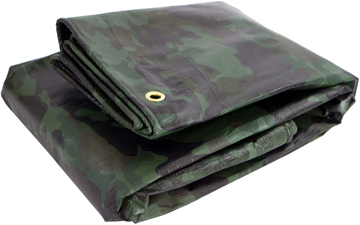 Bushline Camouflage Tarp | 20 x 30 – Canadian Preparedness